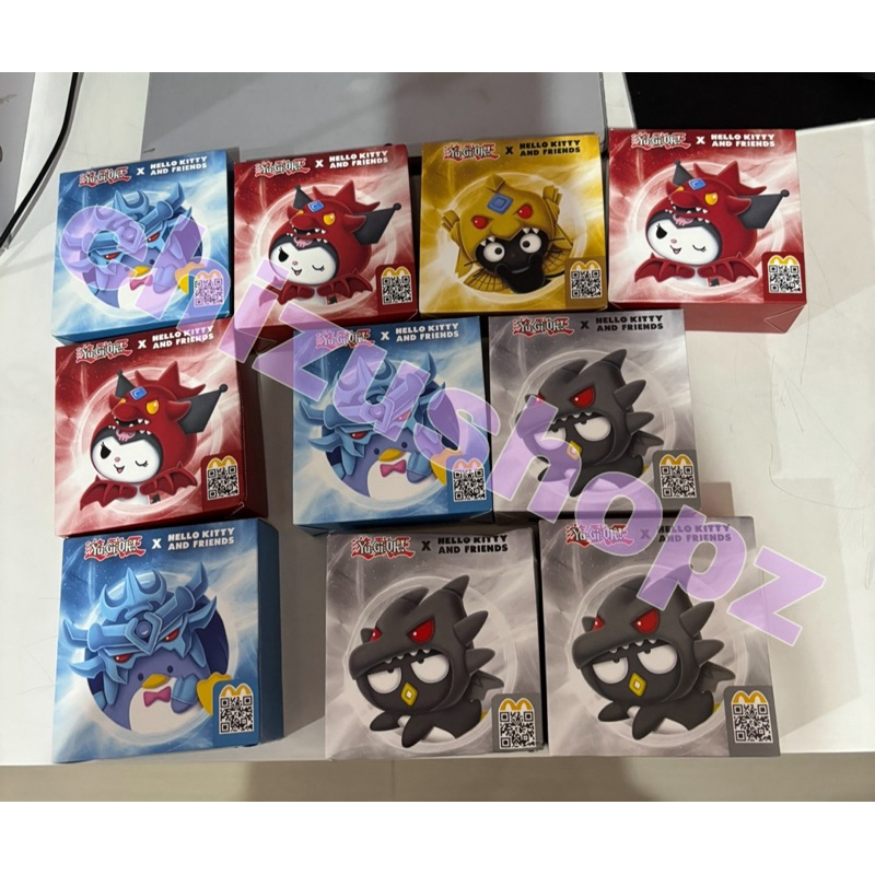 Jual Mcd Yu gi oh x Sanrio (Kuromi, Badtz maru, Tuxedo sam, Chococat ...