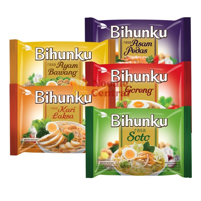Jual Instant Food / Makanan Cepat Saji Bihunku Instan Rice Noodle Bihun ...