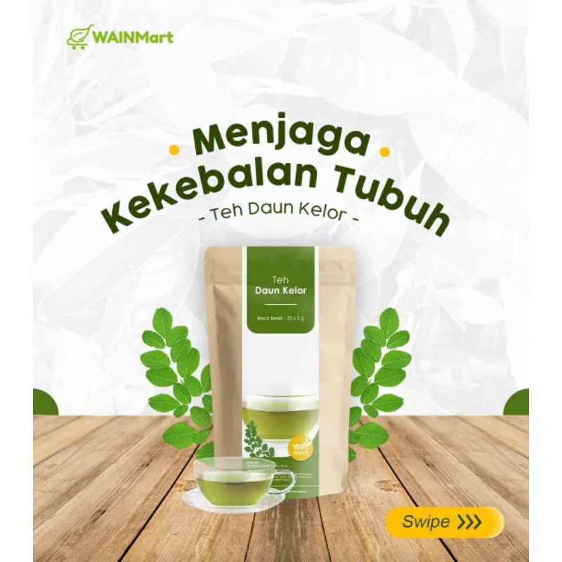 Jual TEH CELUP DAUN KELOR : 100% Organik Anti-Kanker, Diabetes | Shopee ...