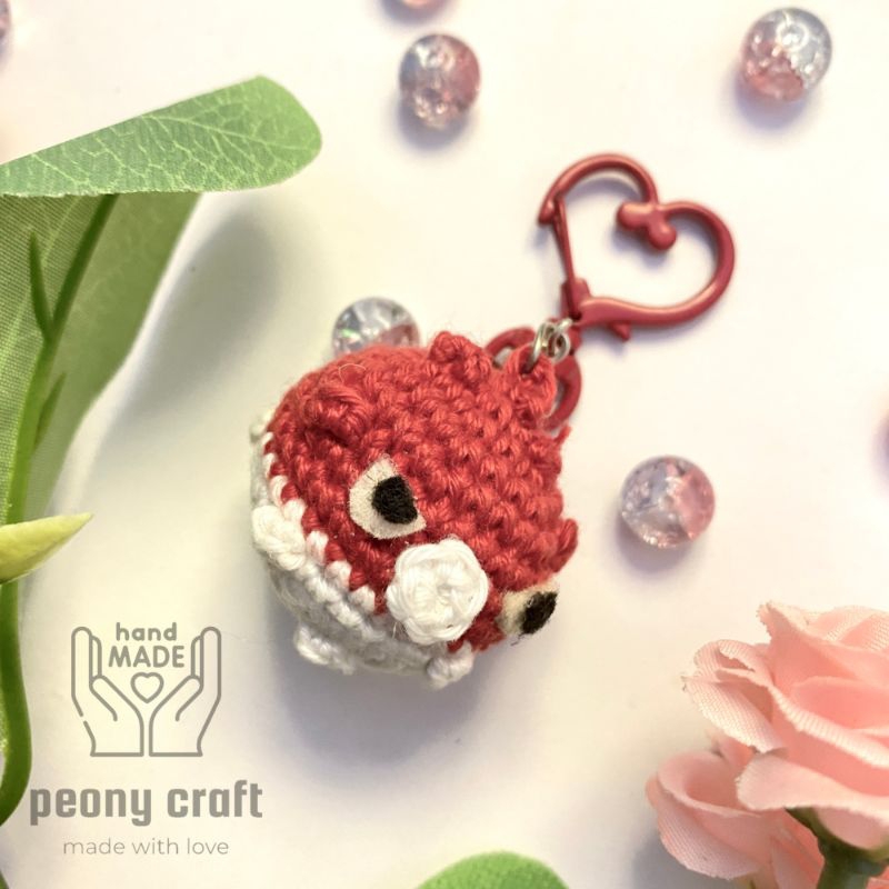 Jual rafayel boing fish crochet love and deepspace handmade keychain ...