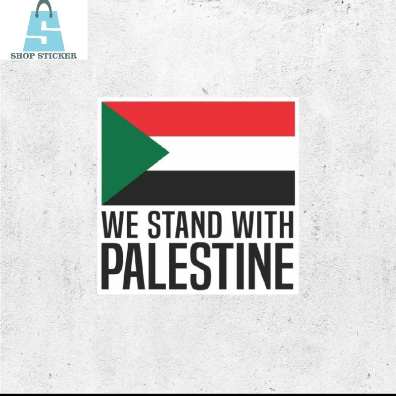 Jual Stiker Bendera Palestina / Sticker We Stand Palestine / Stiker ... Jual Stiker Bendera Palestina / Sticker We Stand Palestine / Stiker ...