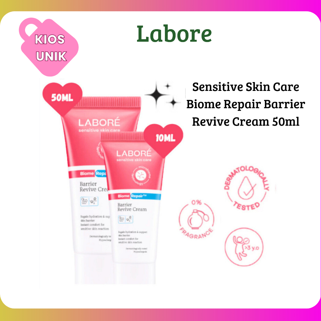 Jual Labore Sensitive Skin Care Biome Repair Barrier Revive Cream 50ml ...