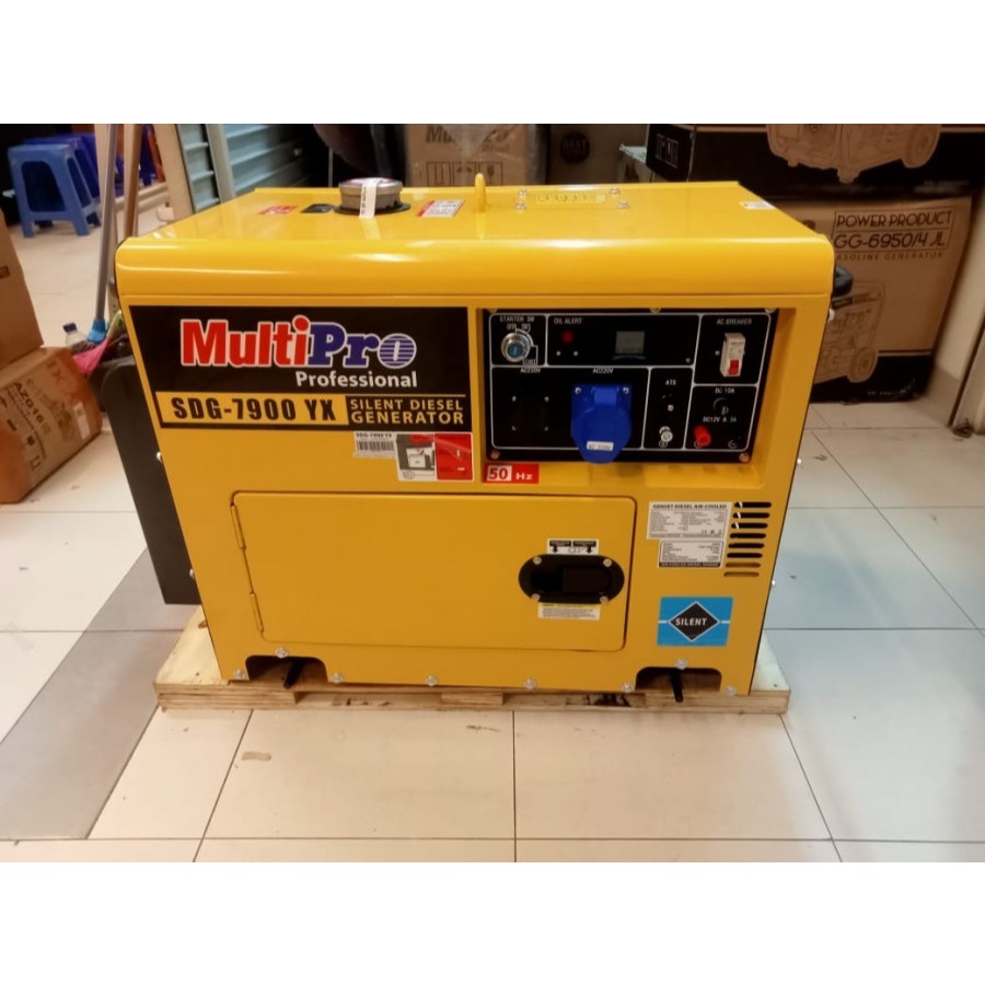 Jual MULTIPRO SDG 7900 YX MESIN GENSET DIESEL SILENT GENERATOR SDG7900YX | Shopee Indonesia