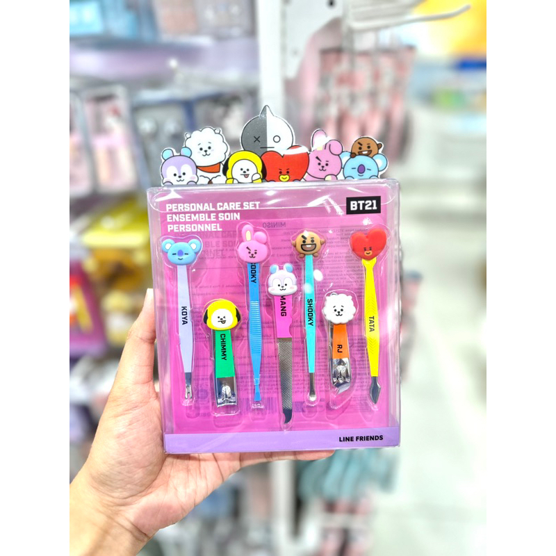 Jual MINISO X BT21 PERSONAL CARE SET 7pcs ALAT PERAWATAN DIRI BTS ARMY ...