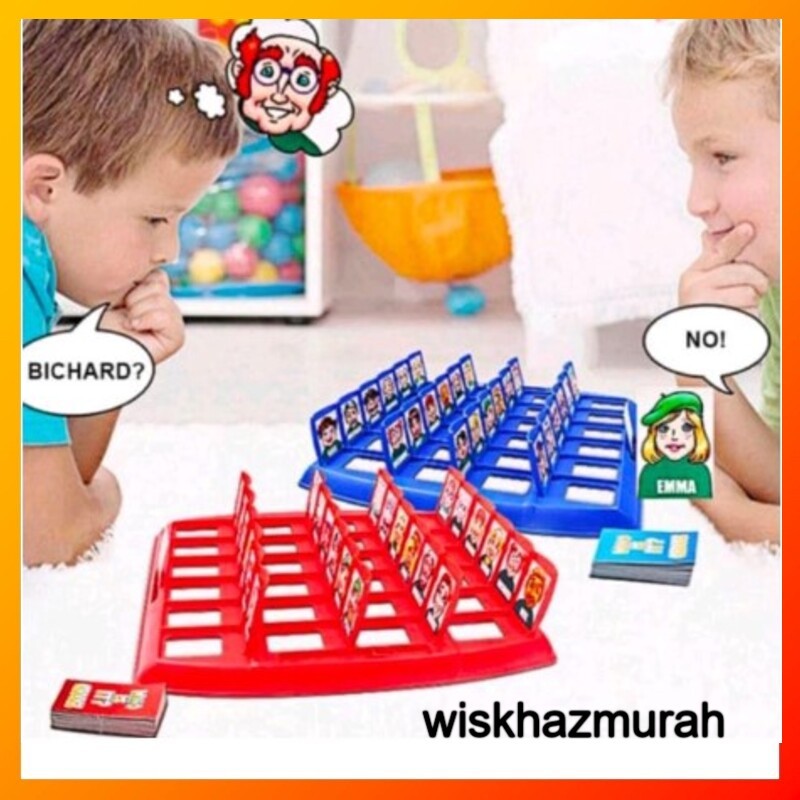 Jual MAINAN ANAK WHO IS IT MAINAN TEBAKAN SERU UNIK MENARIK | Shopee ...
