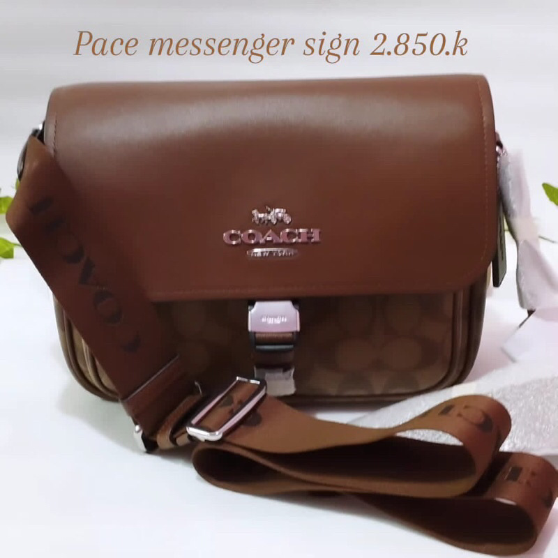 Jual Coc pace messenger sign brown | Shopee Indonesia