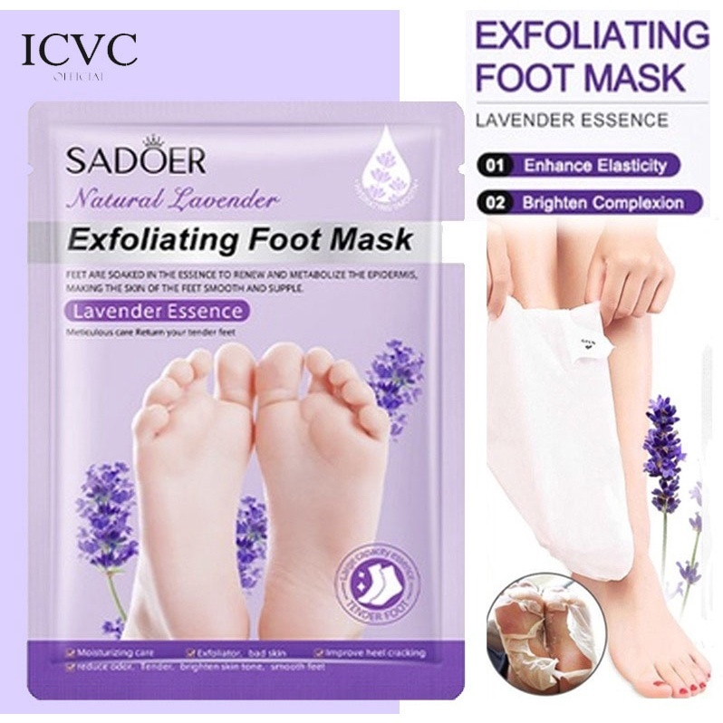 Jual SADOER Foot Mask Exfoliating / Masker Kaki Efero - LAVENDER | GOAT ...