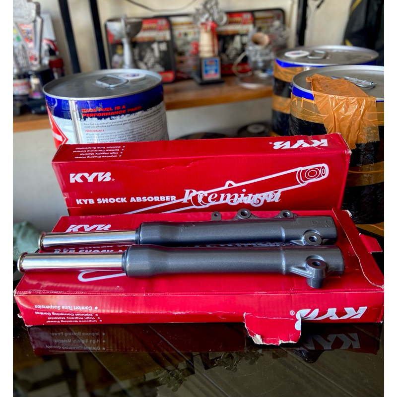 Jual AS SHOCK SHOK BREAKER KYB LENGKAP BUTTOM TABUNG YAMAHA 125Z KYB ...