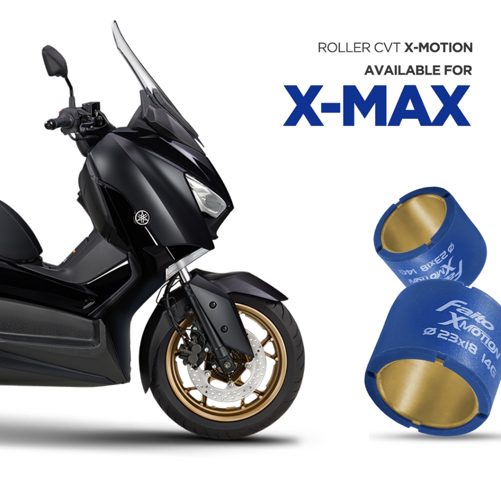 Jual Faito Clutch Roller Bush Roller X-Max XMax X-Motion (6 pcs ...