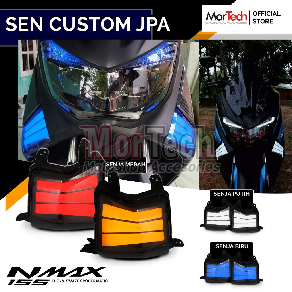 Jual Lampu Sein Nmax Old Custom model JPA Sen Depan LED Custom Yamaha ...