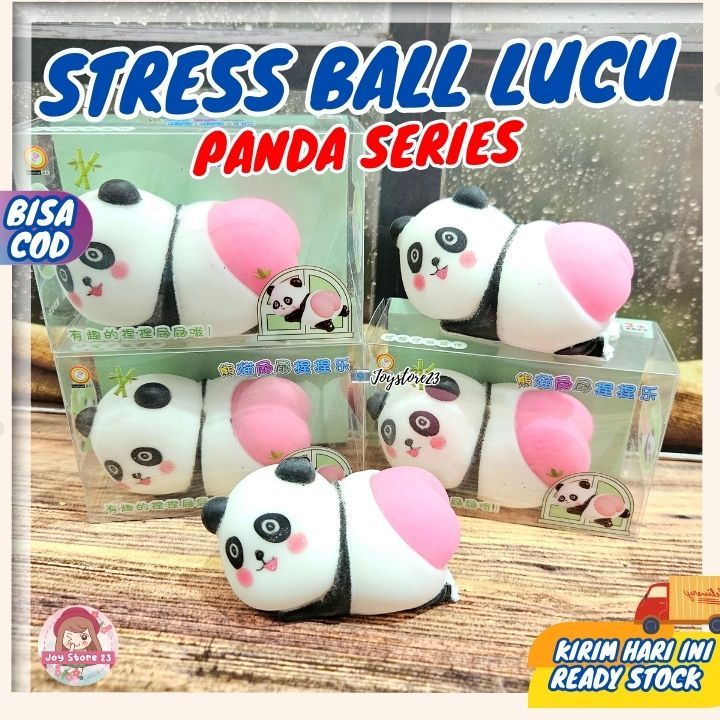Jual Stressball Panda Lucu/Stress Ball Lucu/Mainan Pencet/ Stress Ball ...