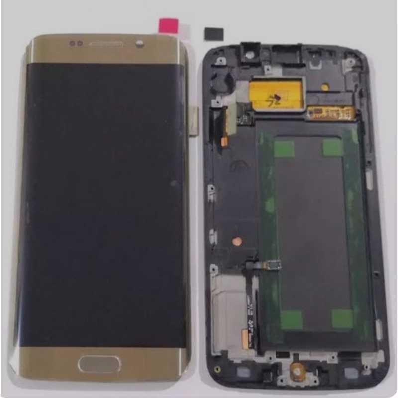 Jual LCD SAMSUNG S6 EDGE OLED +FRAME | Shopee Indonesia