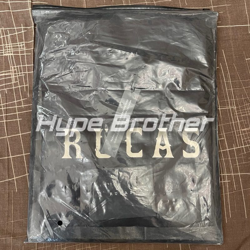Jual Rucas The Initial Black Tee "Hand Stitch" (OPEN SEGEL) | Shopee ...
