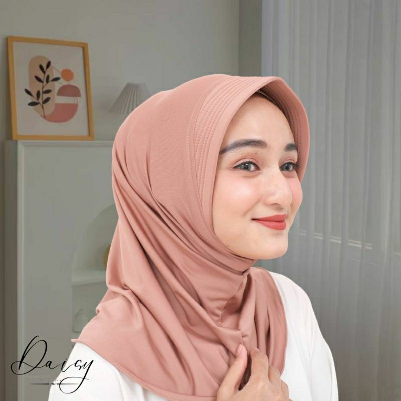 Jual [Daisy.id] Hijab Sport Hijab Instant Nyaman Buat dipakai Sehari ...