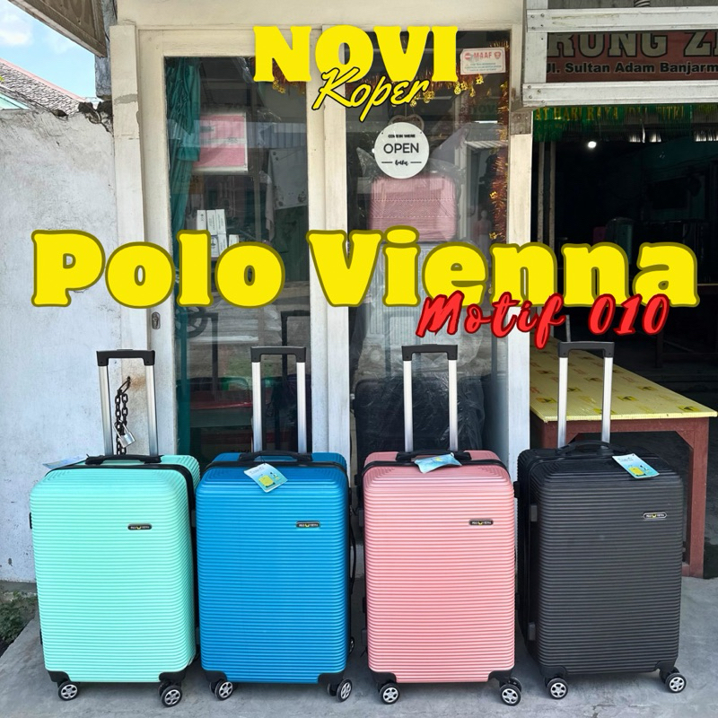 Jual KOPER 24 INCH POLO VIENNA FIBER ABS BAGASI SIZE, FREE KARDUS 100% ...