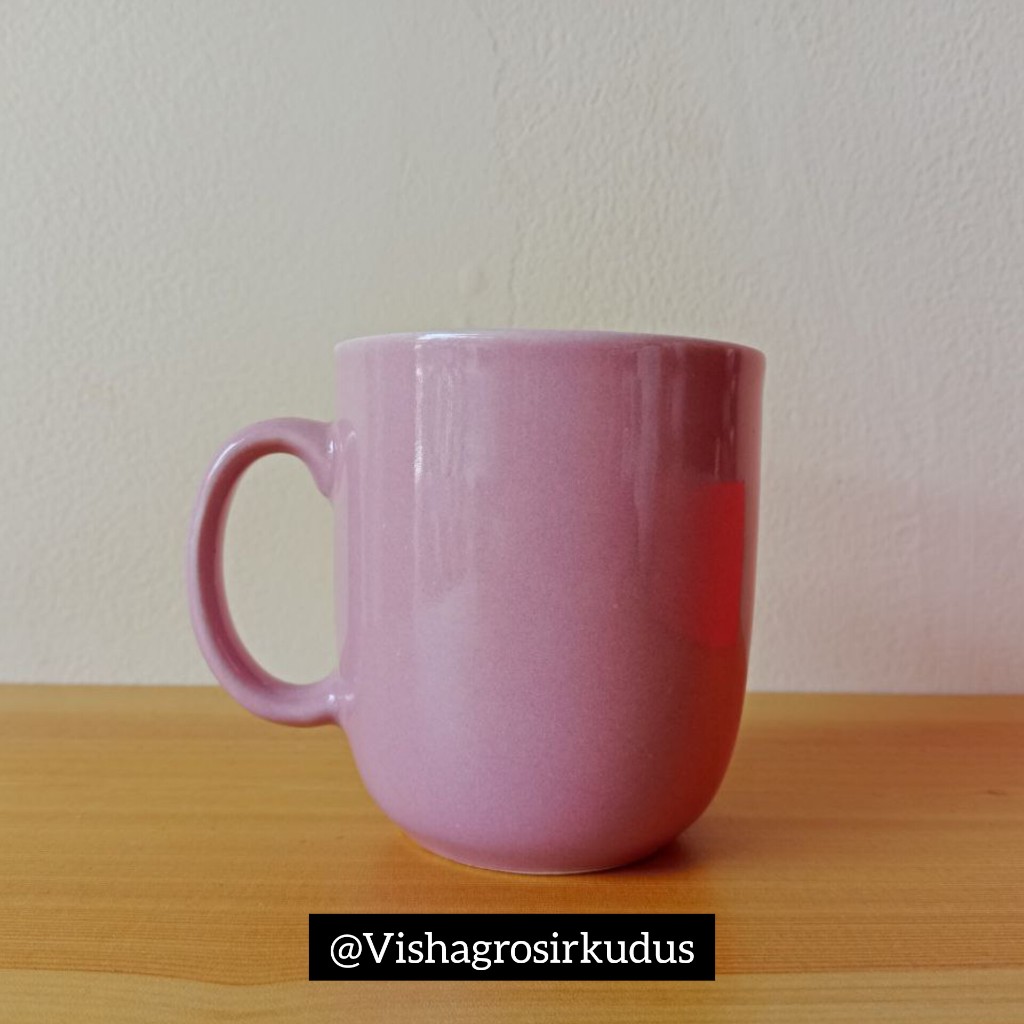 Jual Mug Corel Warna Pink Keramik Cantik | Shopee Indonesia
