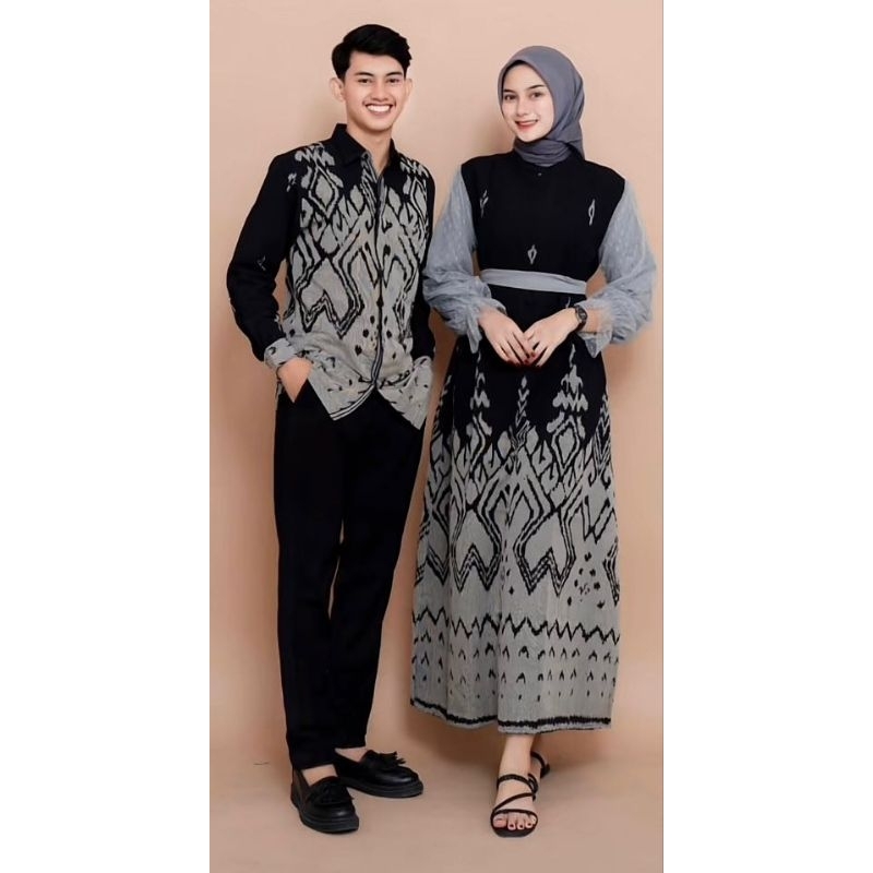 Jual Baju Couple Tenun Couple Tenun Sarimbit Tenun Kemeja Tenun Gamis ...