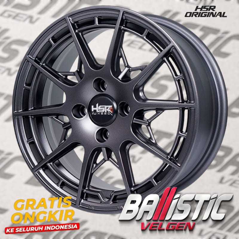 Jual Variasi Velg Mobil Brio, Calya, Agya DLL Ring 15 Lubang Baut 4X100 Velg Racing HSR Wheel ...