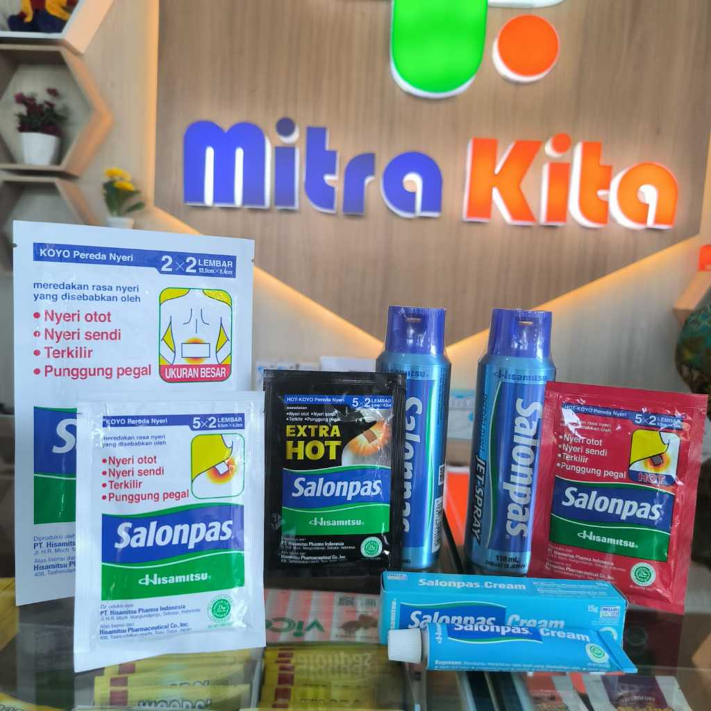 Jual Salonpas Sachet / Cream / HOT / Extra HOT / Ukuran Besar (Semarang ...