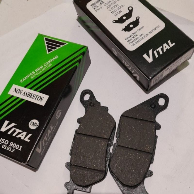 Jual KAMPAS REM CAKRAM DISPAD DEPAN JUPITER MX VEGA ZR VIXION MIO SOUL XEON VITAL VTL-AB ...