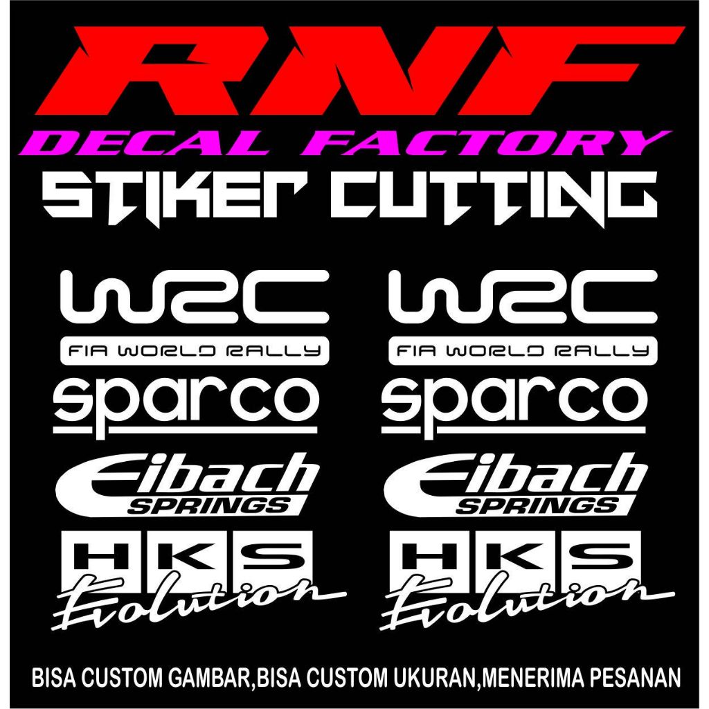 Jual STIKER WRC,,STIKER TULISAN KECIL2 PINTU MOBIL,STIKER PINTU MOBIL ...