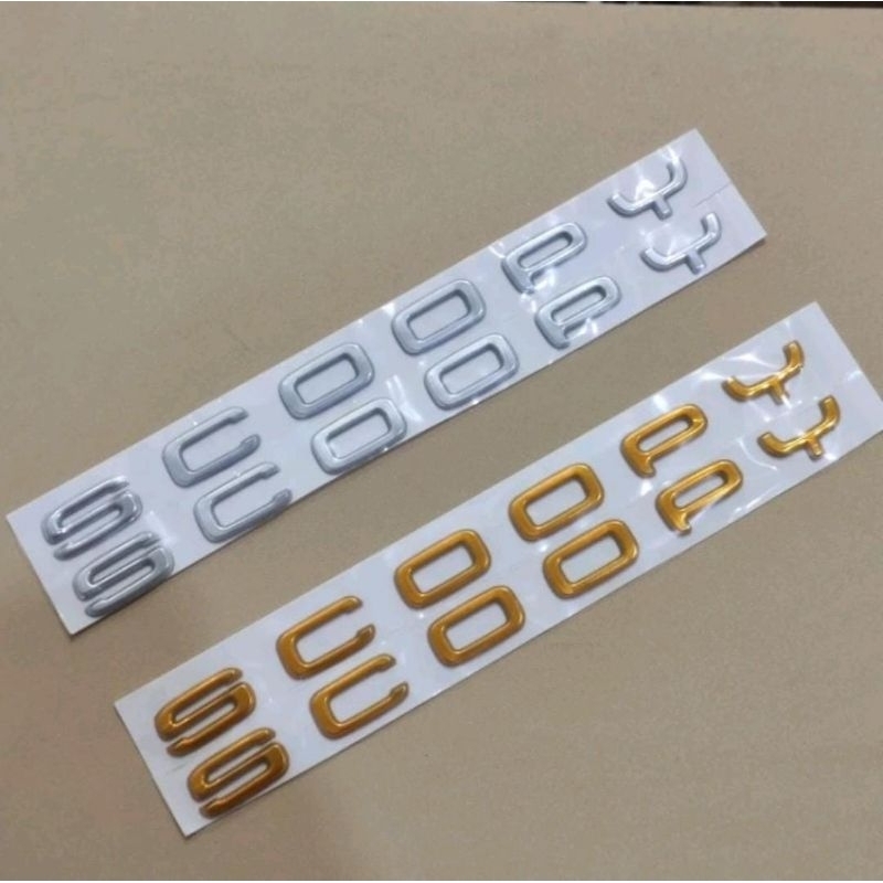 Jual Emblem logo Timbul Scopy k2f Original Tulisan logo Honda scopy ...
