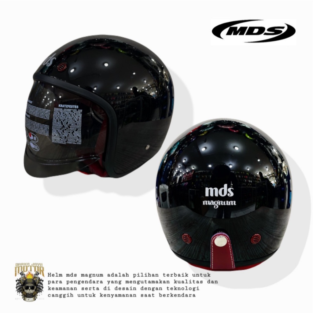 Jual HELM MDS MAGNUM || MDS RETRO || MDS BOGO | Shopee Indonesia