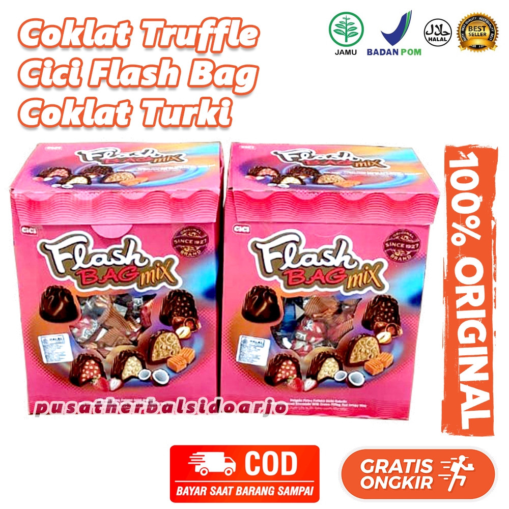 Jual Coklat CIci Flash Bag Mix 1.8kg Coklat Truffle Coklat Turki Coklat ...