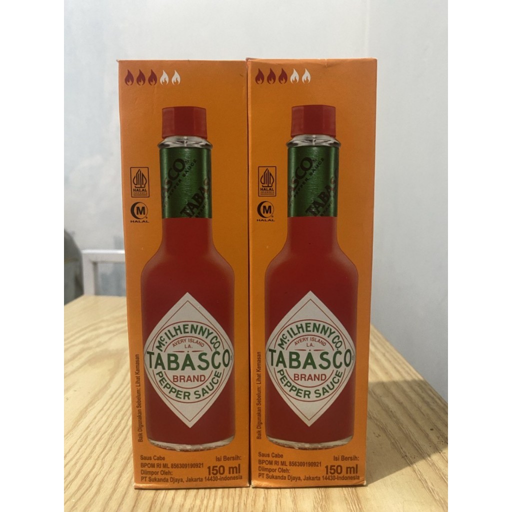 Jual TABASCO Red Pepper Sauce 150 ML | Shopee Indonesia