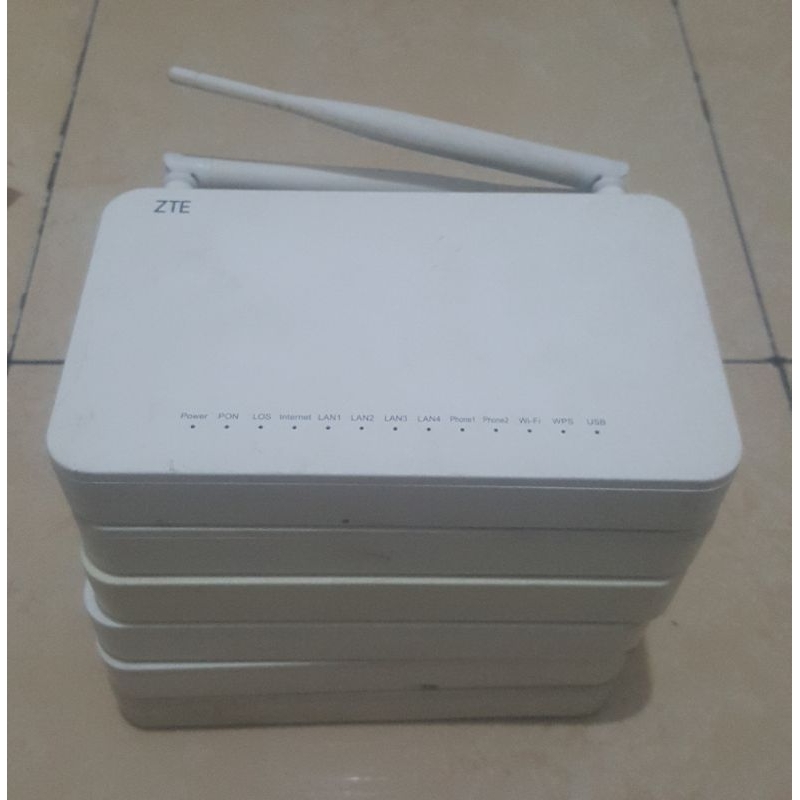 Jual router zte f609 pon biru | Shopee Indonesia
