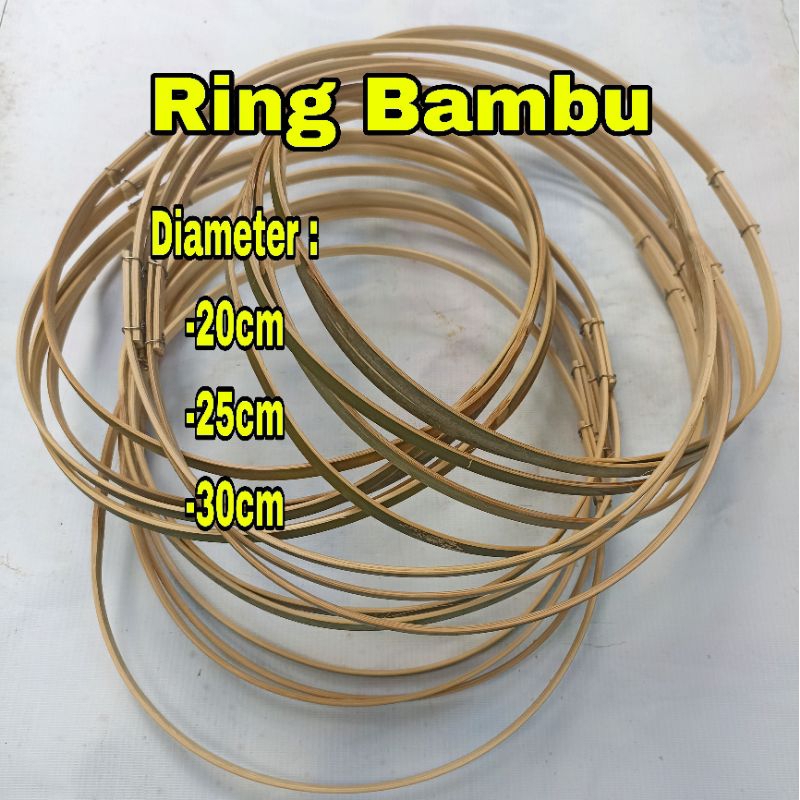 Jual Bambu Melingkar Serbaguna Ring Wengkuan Turus Ajir Penyangga ...