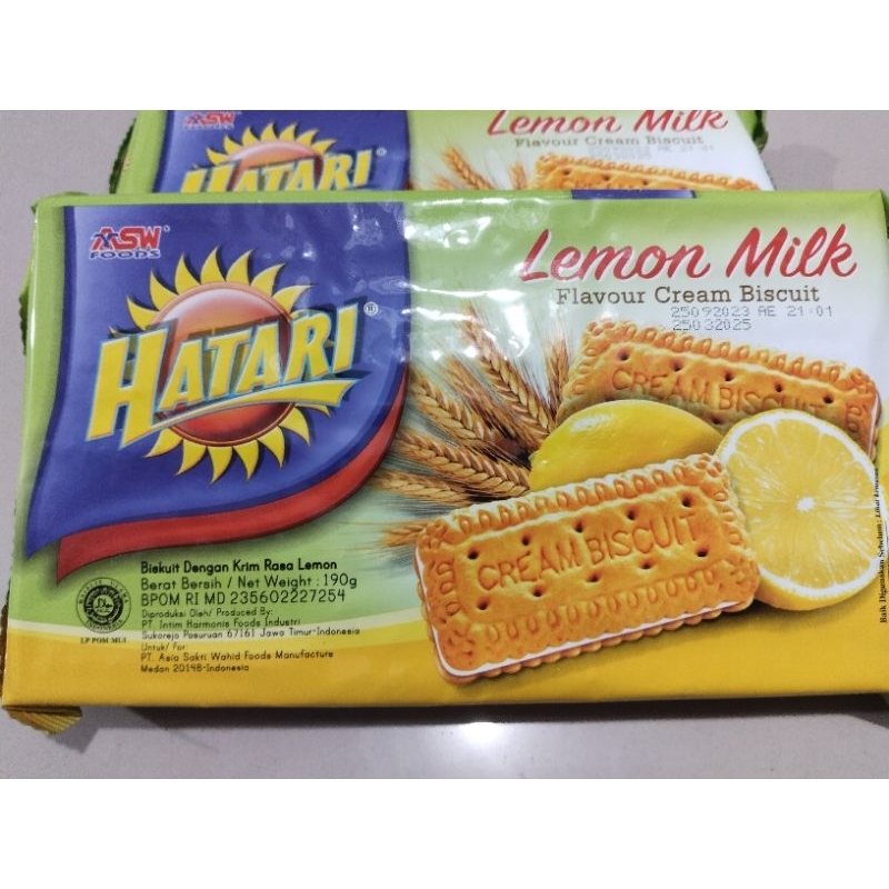 Jual hatari cream biscuit 190 gram | Shopee Indonesia