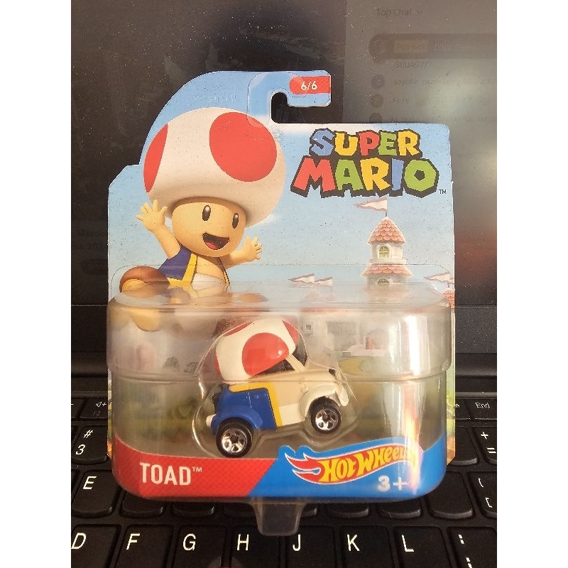 Jual Hot Wheels Character Cars Super Mario "TOAD" | Shopee Indonesia