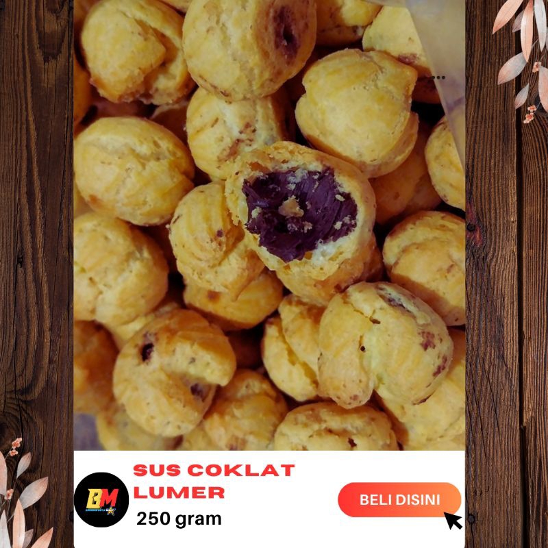 Jual Sus Coklat Lumer Soes Coklat Lumer 250 Gram | Shopee Indonesia