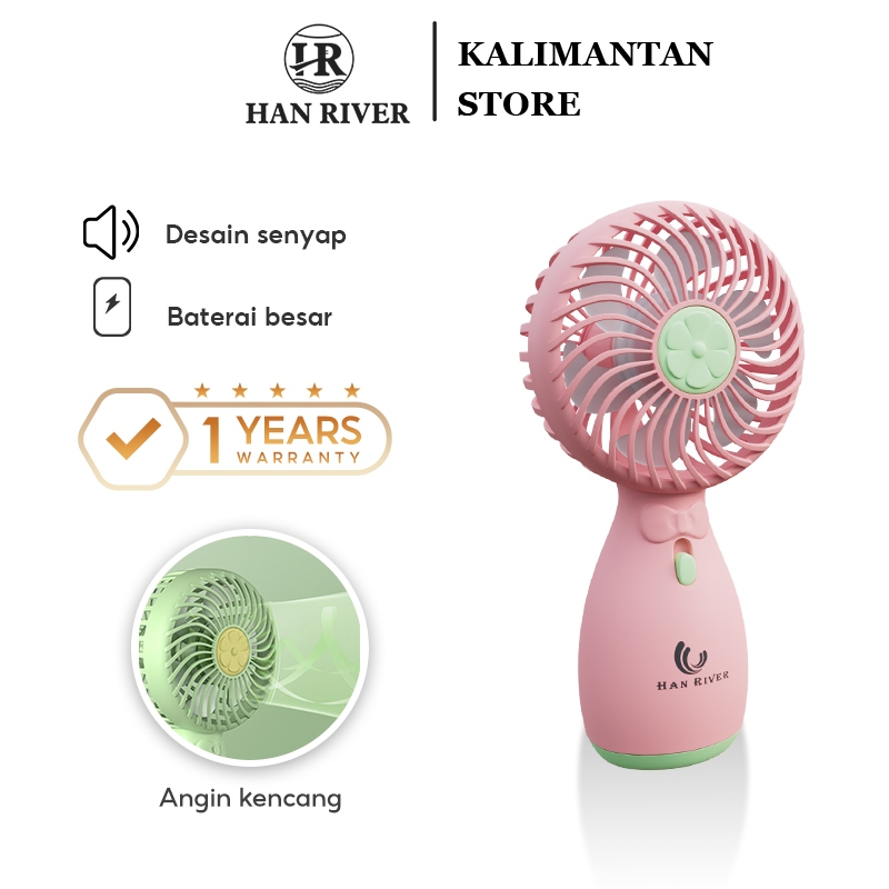 Jual [Pengiriman dari Banjarmasin]HAN RIVER Kipas Angin Mini Genggam ...