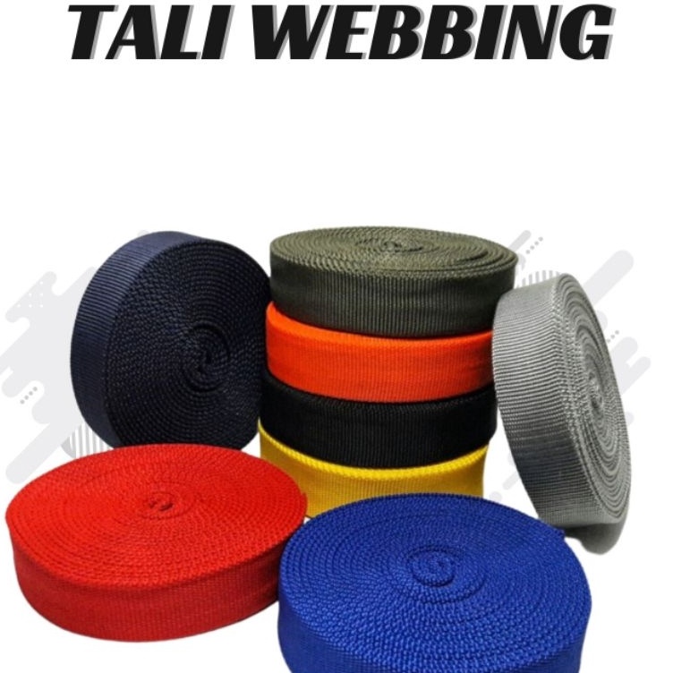 Jual Termurah Tali Webing Tubular Tebal Webing Double Tali Hammock ...