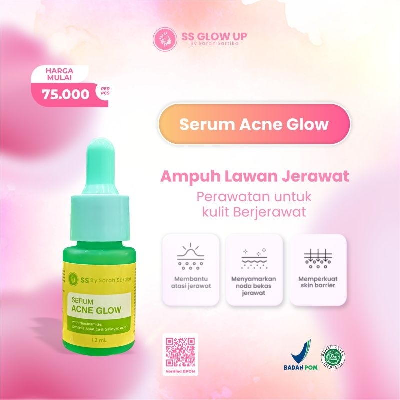 Jual Serum Acne Glow by SS Glow Up Sarah Sartika | Shopee Indonesia