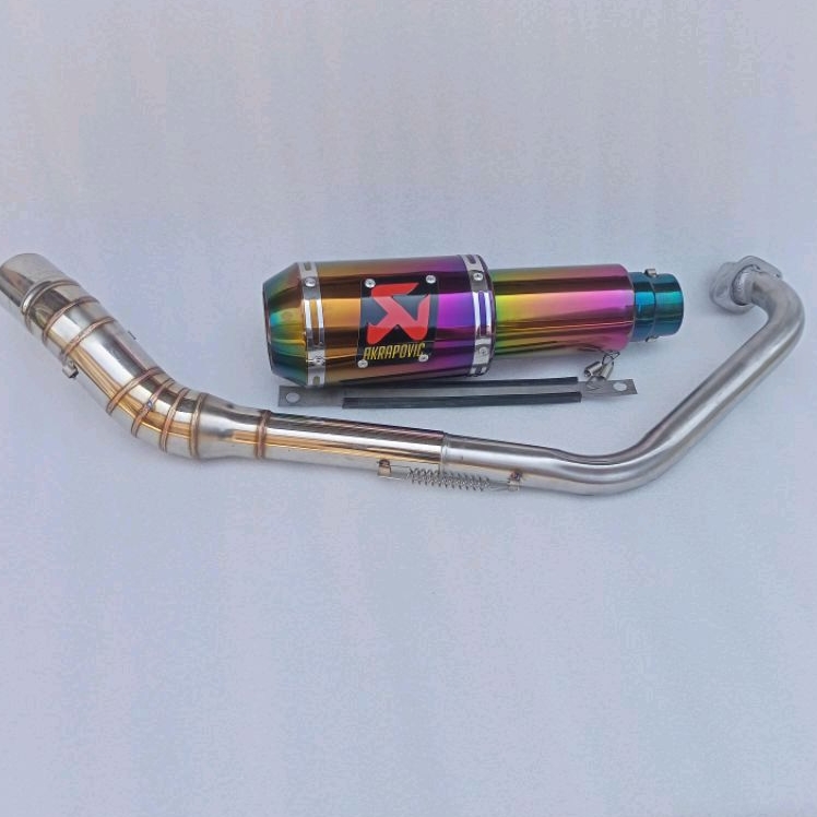 Jual ekzos muffler pipe full system Gpx legend 150 LC135 v1 v8 Y15ZR ...
