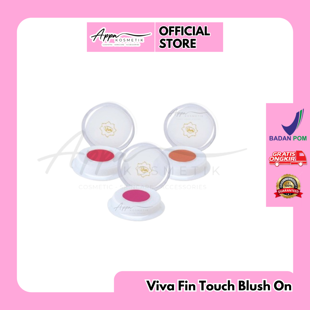 Jual VIVA Fin Touch (BLUSH ON) Finishing Touch - 2 gr (tersedia 3 ...