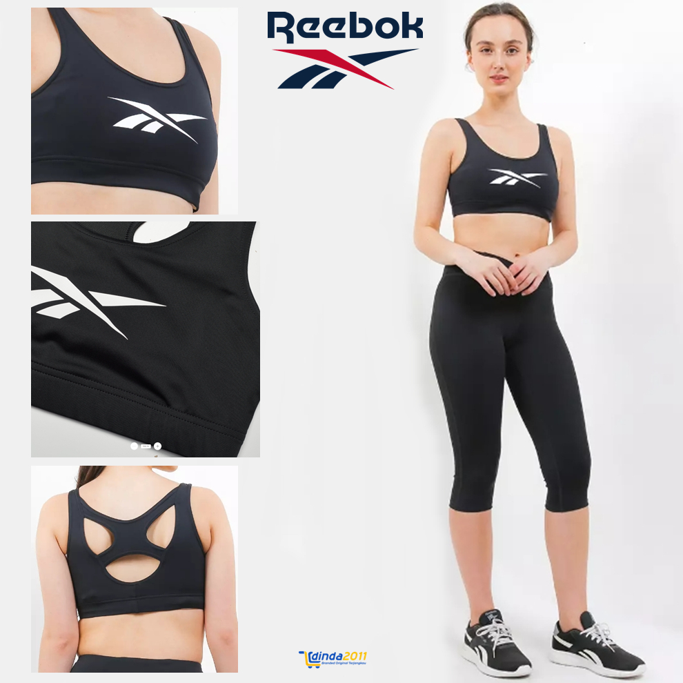 Jual Sport Bra REEBOK ID TRAIN BIG Logo Bra ORIGINAL RESMI 100018792 ...