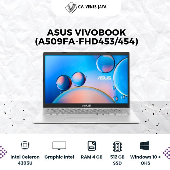 Jual ASUS VivoBook (A509FA-FHD453/454) Intel Celeron 4305U/ Graphic ...