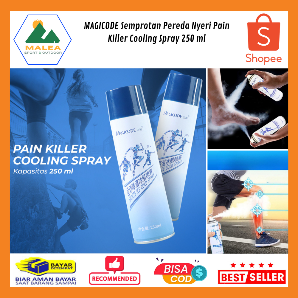 Jual Semprotan Pereda Nyeri Pain Killer Cooling Spray 250ml / spray ...