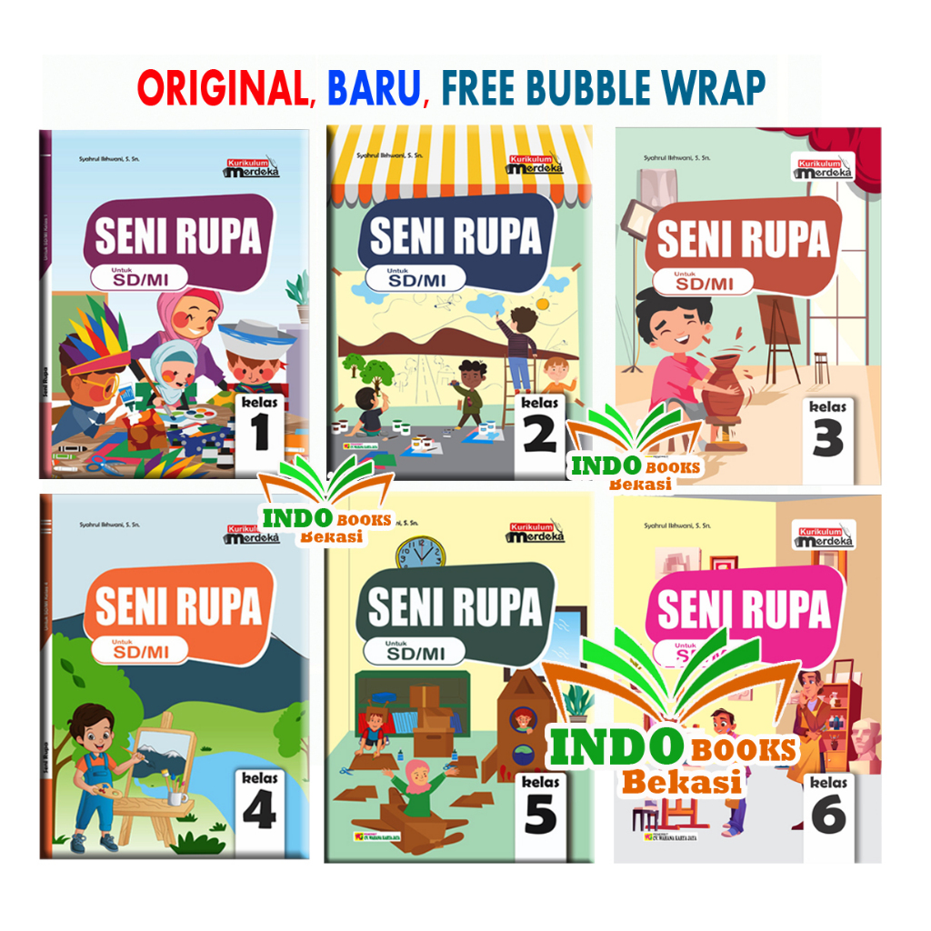 Jual SENI RUPA KELAS 1 2 3 4 5 6 - KURIKULUM MERDEKA | Shopee Indonesia