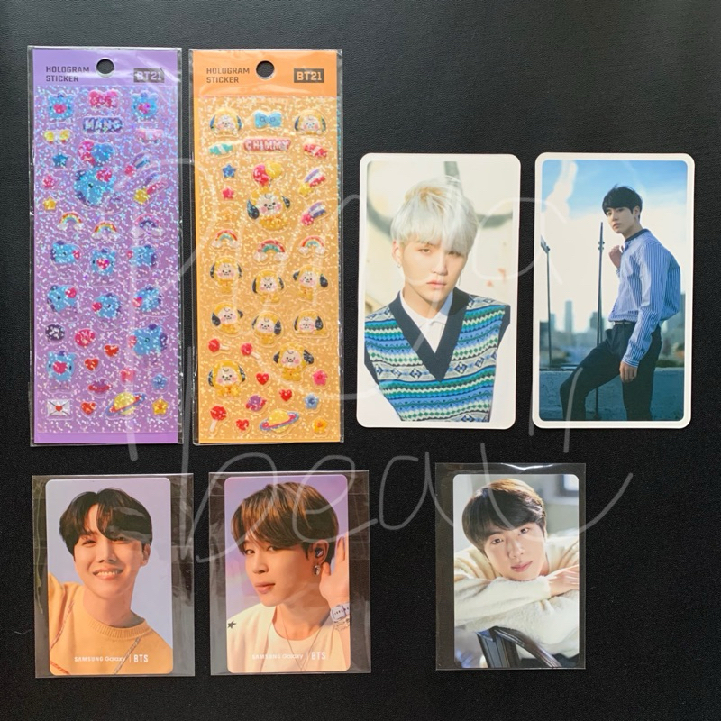 Jual BTS JIN SUGA JHOPE JIMIN JUNGKOOK POSTCARD POSCA PC PHOTOCARD DICON BT21 SAMSUNG OFFICIAL ...