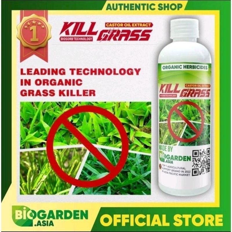 Jual Kill Grass Herbisida Biologis Isi 1.000ML / 1 Liter | Shopee Indonesia