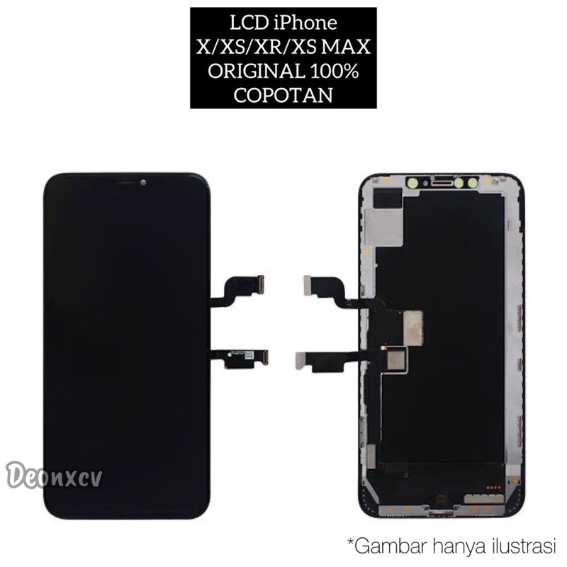 Jual LCD iPhone Xs Xs Max X XR Original Copotan | Shopee Indonesia