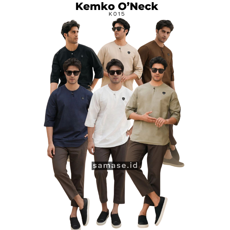 Jual Samase Kemko K015 Koko Dewasa Lengan 3/4 | Shopee Indonesia