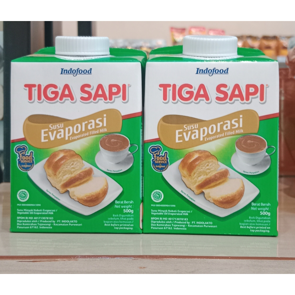 Jual Tiga Sapi Susu Evaporasi 500gr | Shopee Indonesia