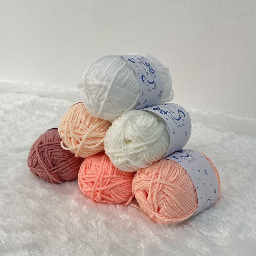 Jual Benang Rajut Katun Import 5 ply / Cotton Yarn Crochet Amigurumi ...