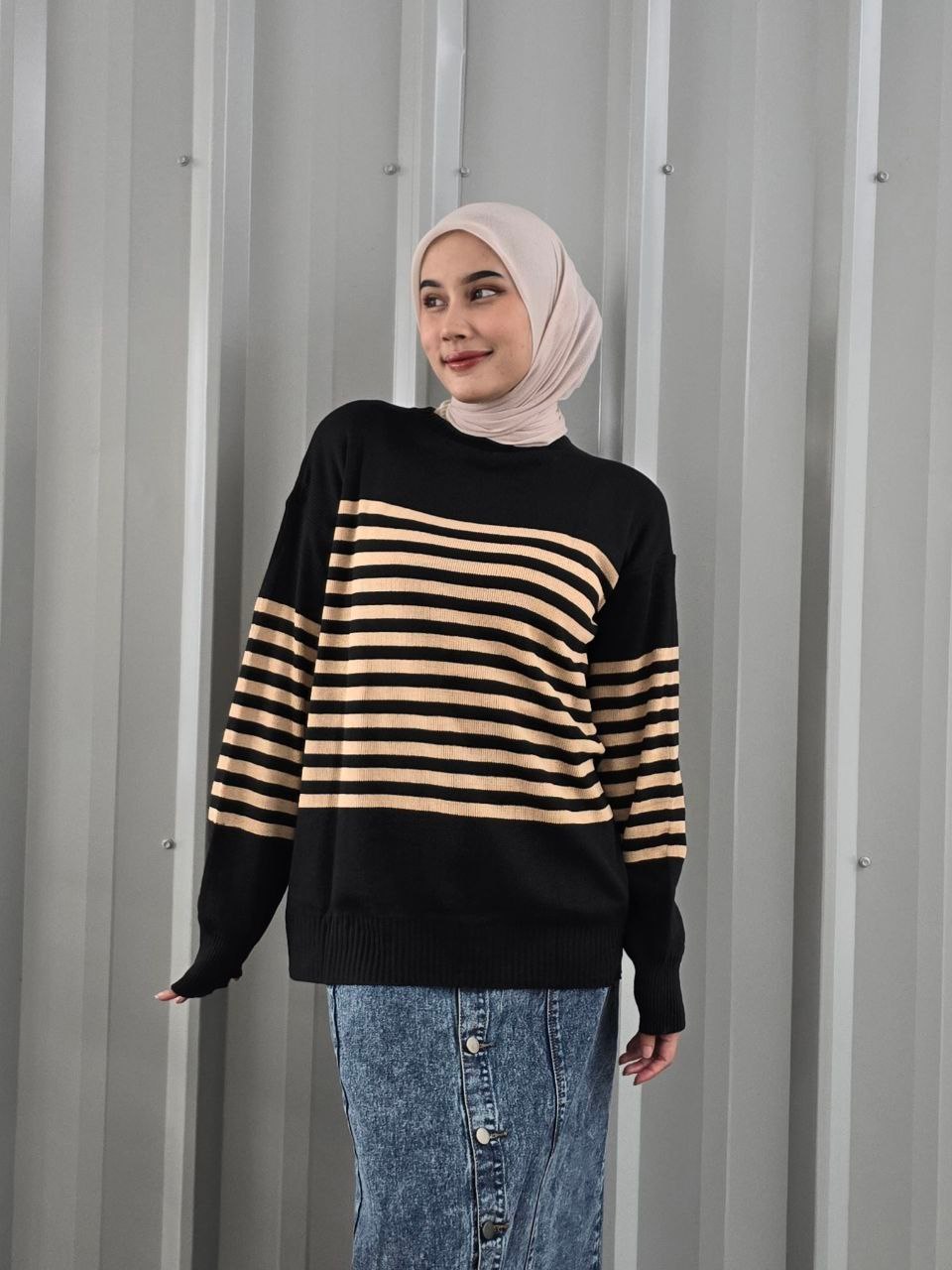 Jual Sweater Sweeter Switer Wanita Rajut Premium Korean Style Terbaru ...